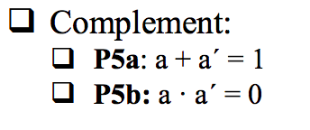 Solved Prove the property of complement by using a | Chegg.com