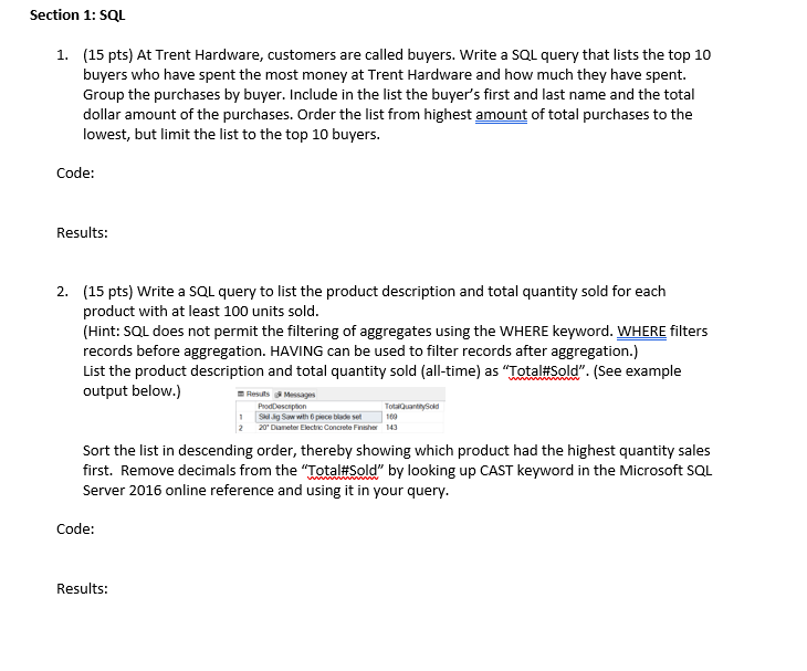 Solved Microsoft SQL server management studio 2018 is the | Chegg.com