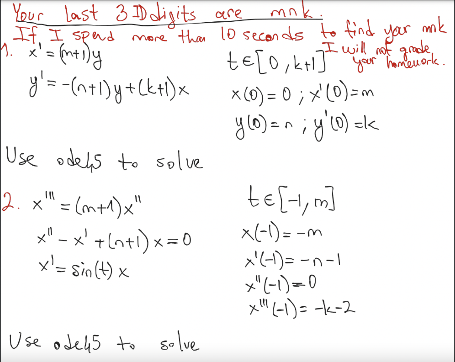 Solved please help my numerical analysis question!!my | Chegg.com