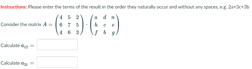 Solved Instructions: Please enter the terms of the result in | Chegg.com