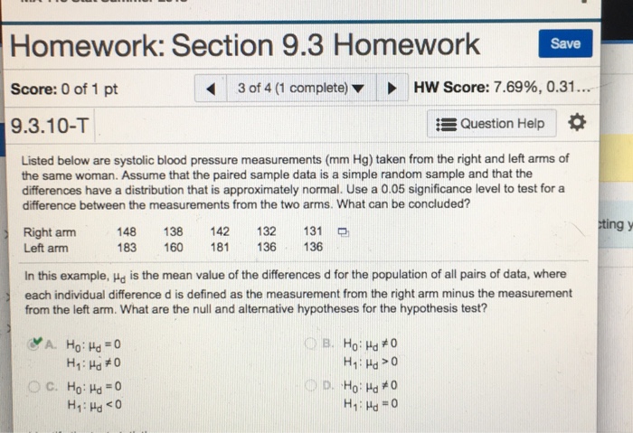 Solved Homework Section 9 3 Homework Save Score 0 Of 1 Pt