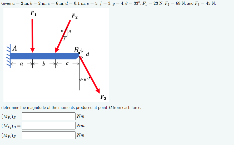 Solved Given A 2 M B 2 M C 6 M D 0 1