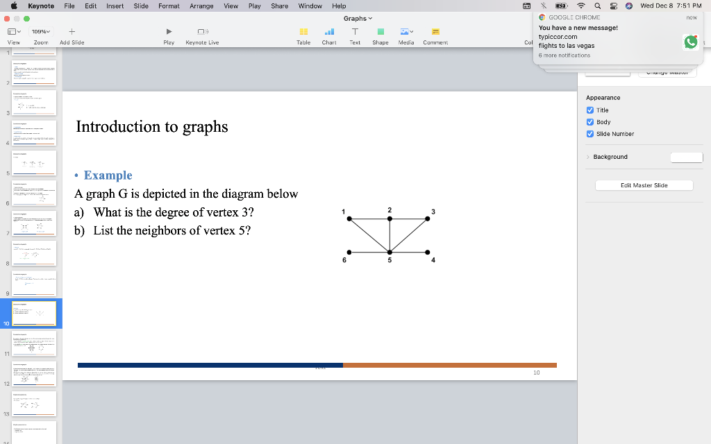 Solved Keynote File Edit Insert Slide Format Arrange View | Chegg.com