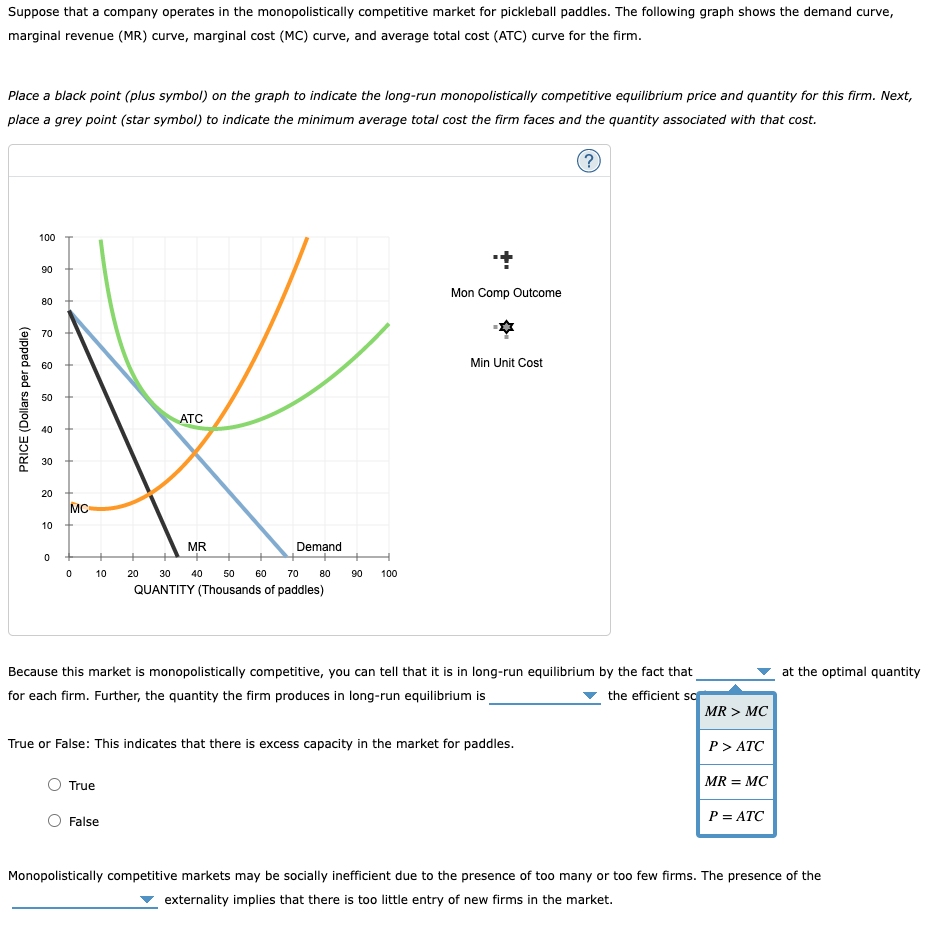 Solved Blank two options: equal to, greater than, or less | Chegg.com