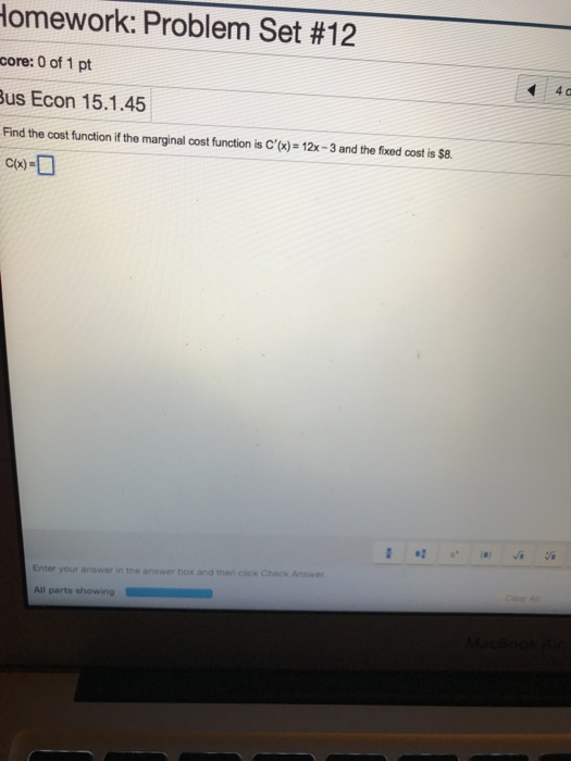 Solved lomework: Problem Set #12 core: 0 of 1 pt us Econ | Chegg.com