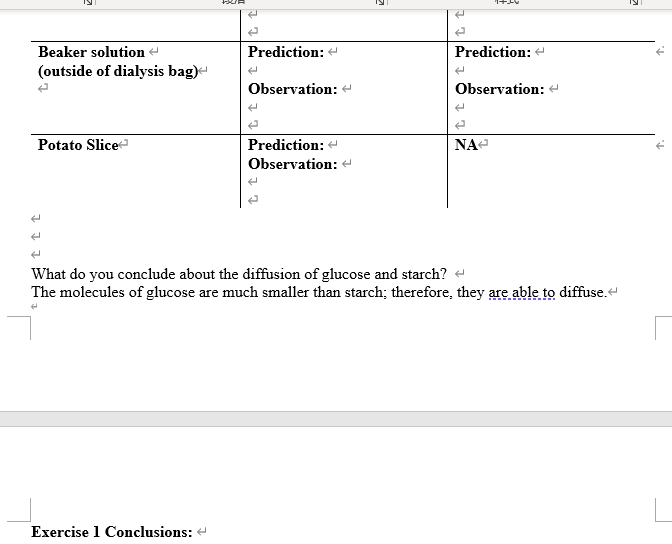 Solved Diffusion/Osmosis Worksheet Section Lab Name 10 1) (1 | Chegg.com