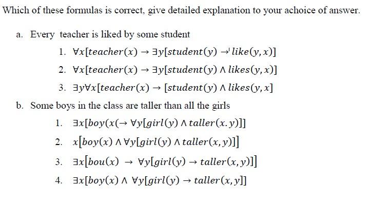 Solved Which of these formulas is correct, give detailed | Chegg.com