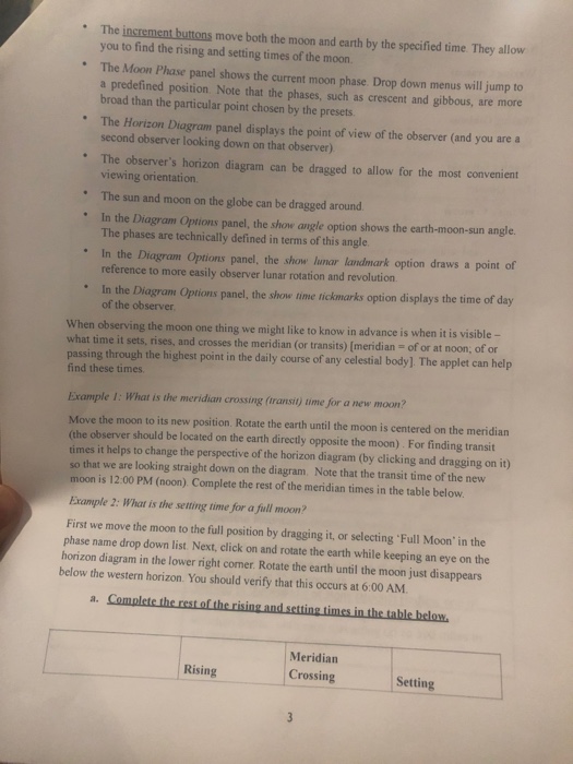 8. Open the simulator located at http:/astro unl | Chegg.com