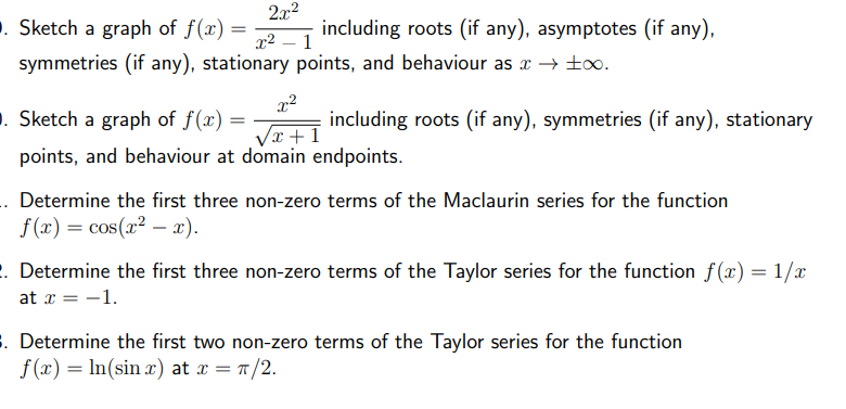 Solved Sketch a graph of f(x)=x2−12x2 including roots (if | Chegg.com