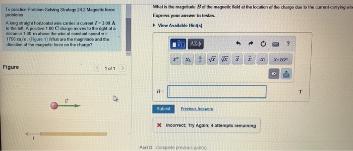 Solved To practice Problem Solving Strategy 24.2 Magnetic | Chegg.com