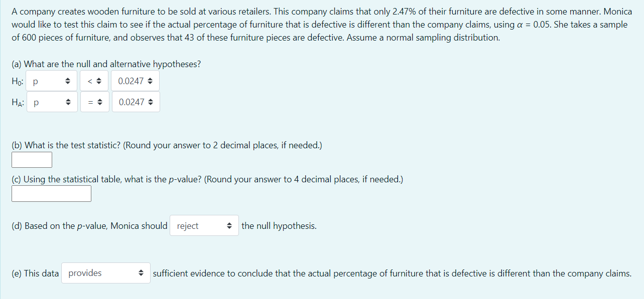 Solved A company creates wooden furniture to be sold at | Chegg.com
