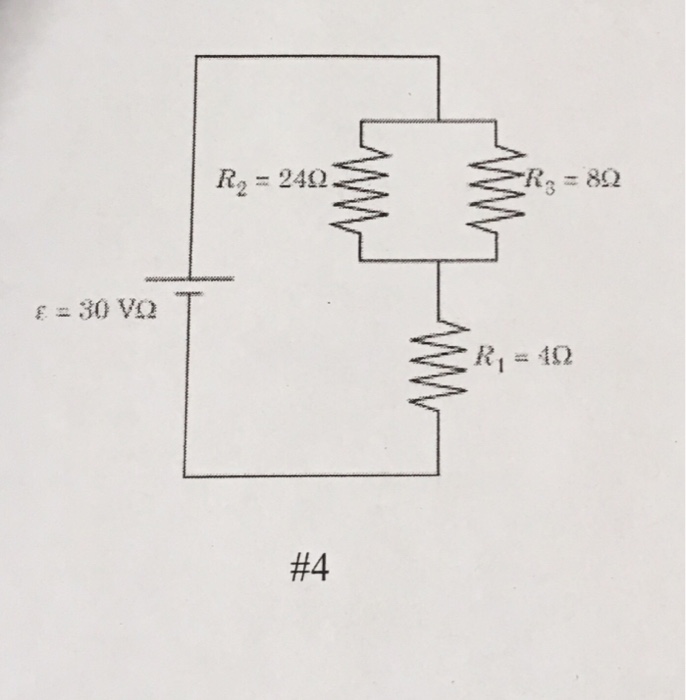 Solved 4 Calculate The Current Through R1 And The Voltage