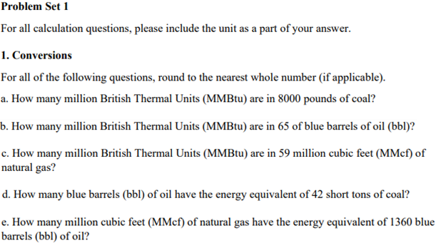 Solved For all calculation questions, please include the | Chegg.com