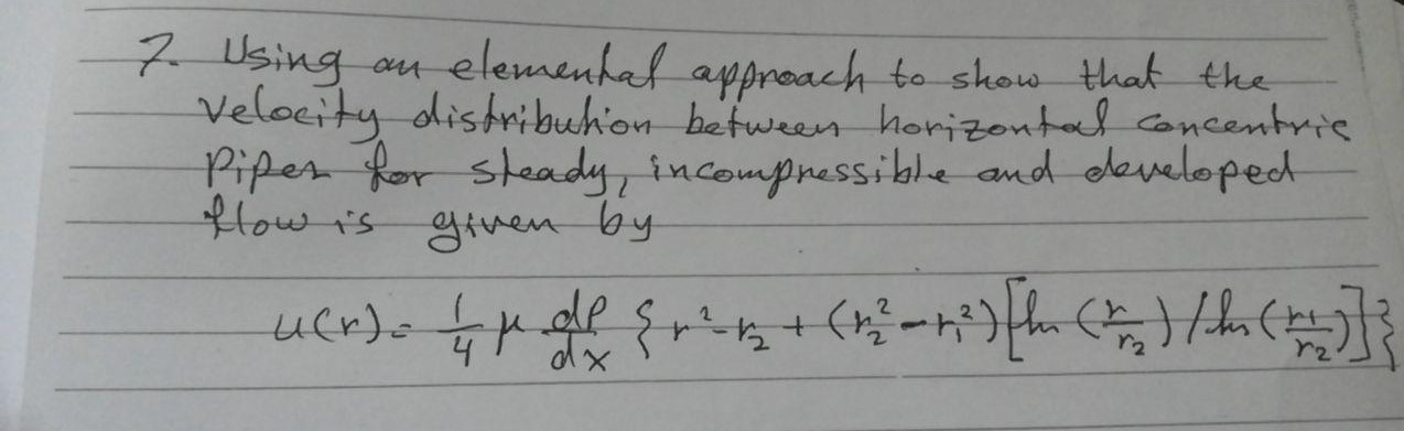 Solved 7. Using an elemental approach to show that the | Chegg.com