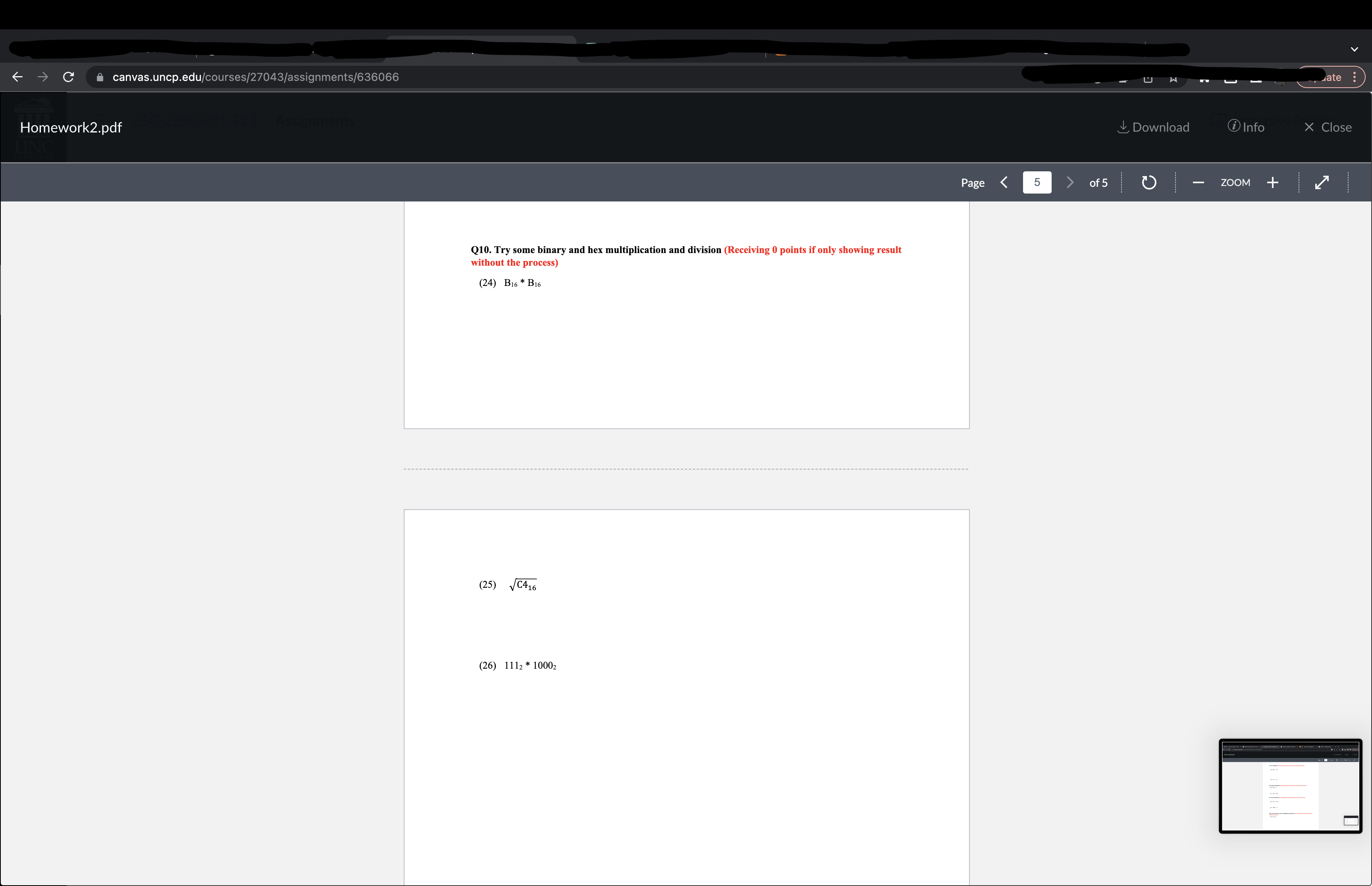 Solved Q5. Convert the following hex numbers to binary | Chegg.com
