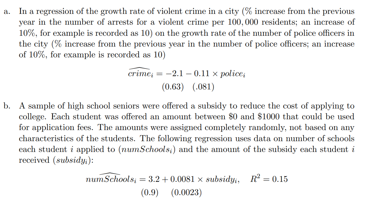 argue-for-or-against-the-zero-conditional-mean-chegg