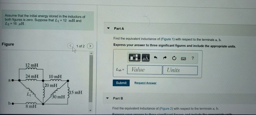 Solved Assume that the initial energy stored in the | Chegg.com