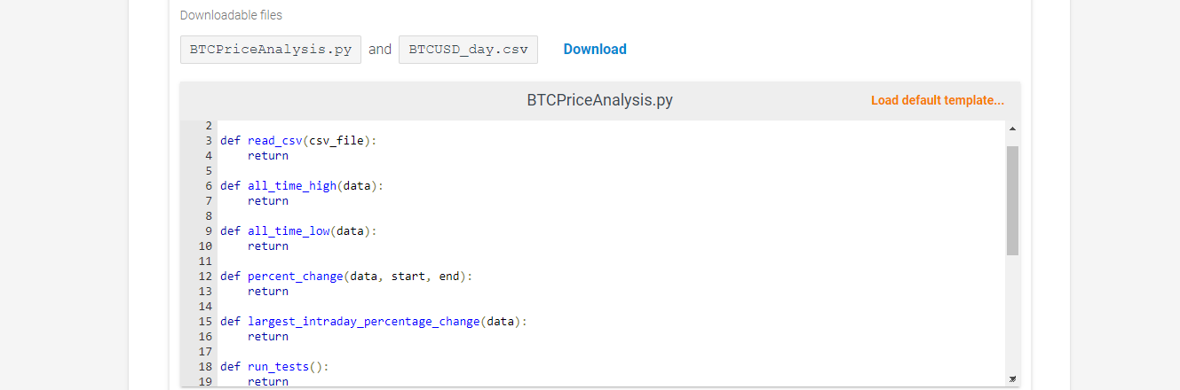 Solved Downloadable filesThis function takes the data that | Chegg.com