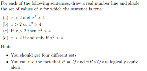 Solved For each of the following sentences, draw a real | Chegg.com