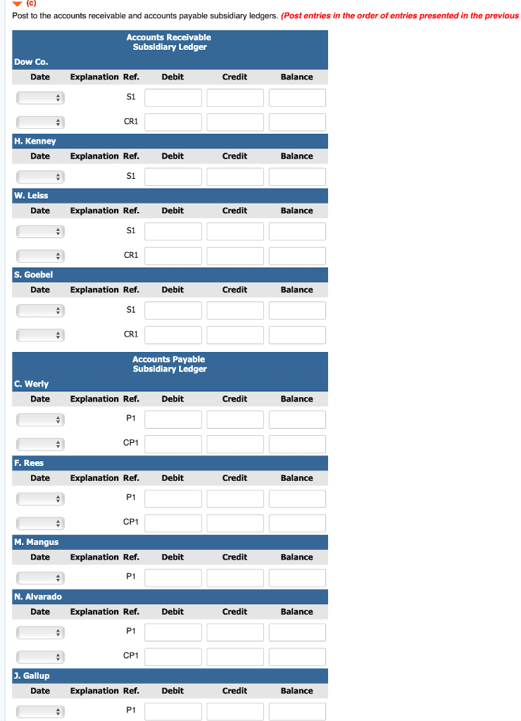 Solved Problem 7-5A (Part Level Submission) Selected | Chegg.com