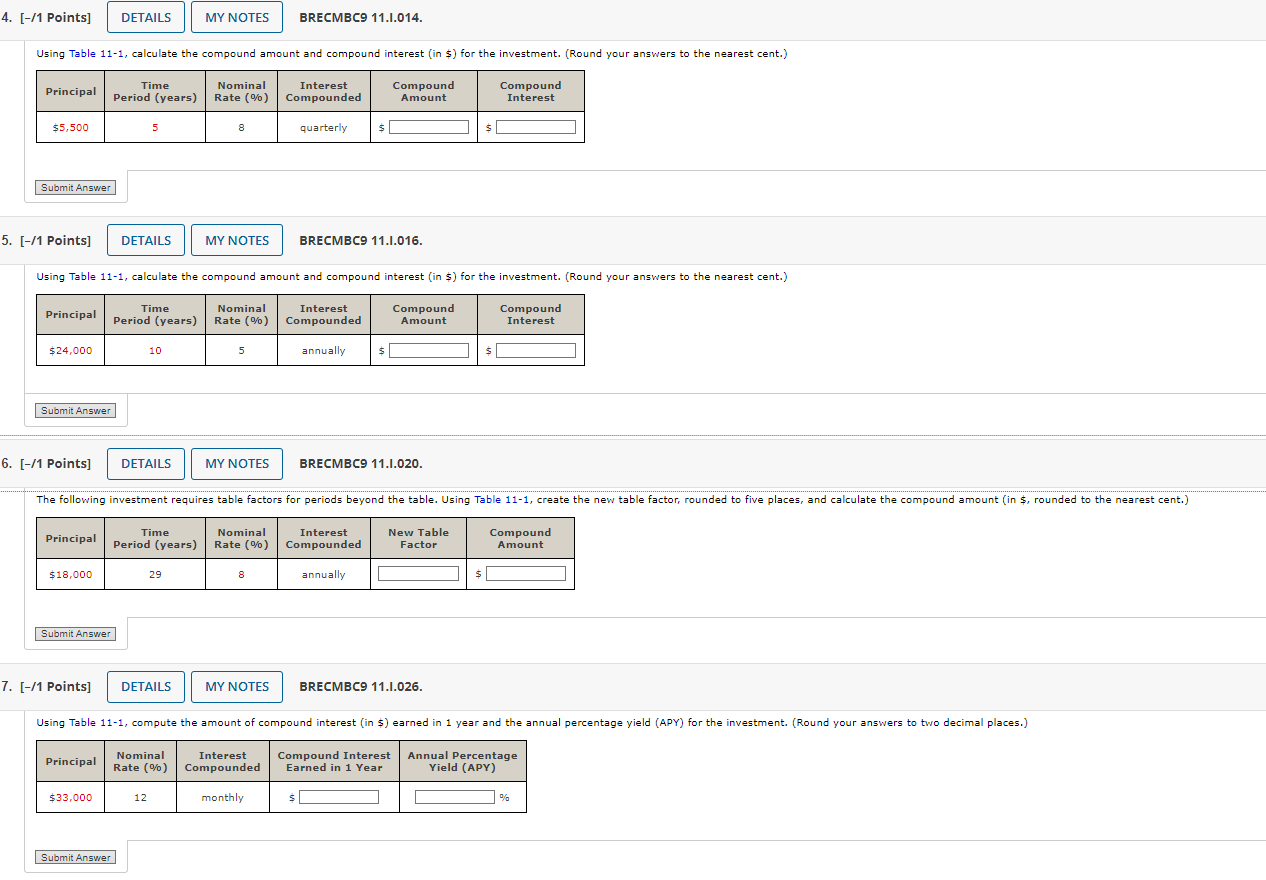 Solved 2. ﻿Find the total number of compounding periods and | Chegg.com