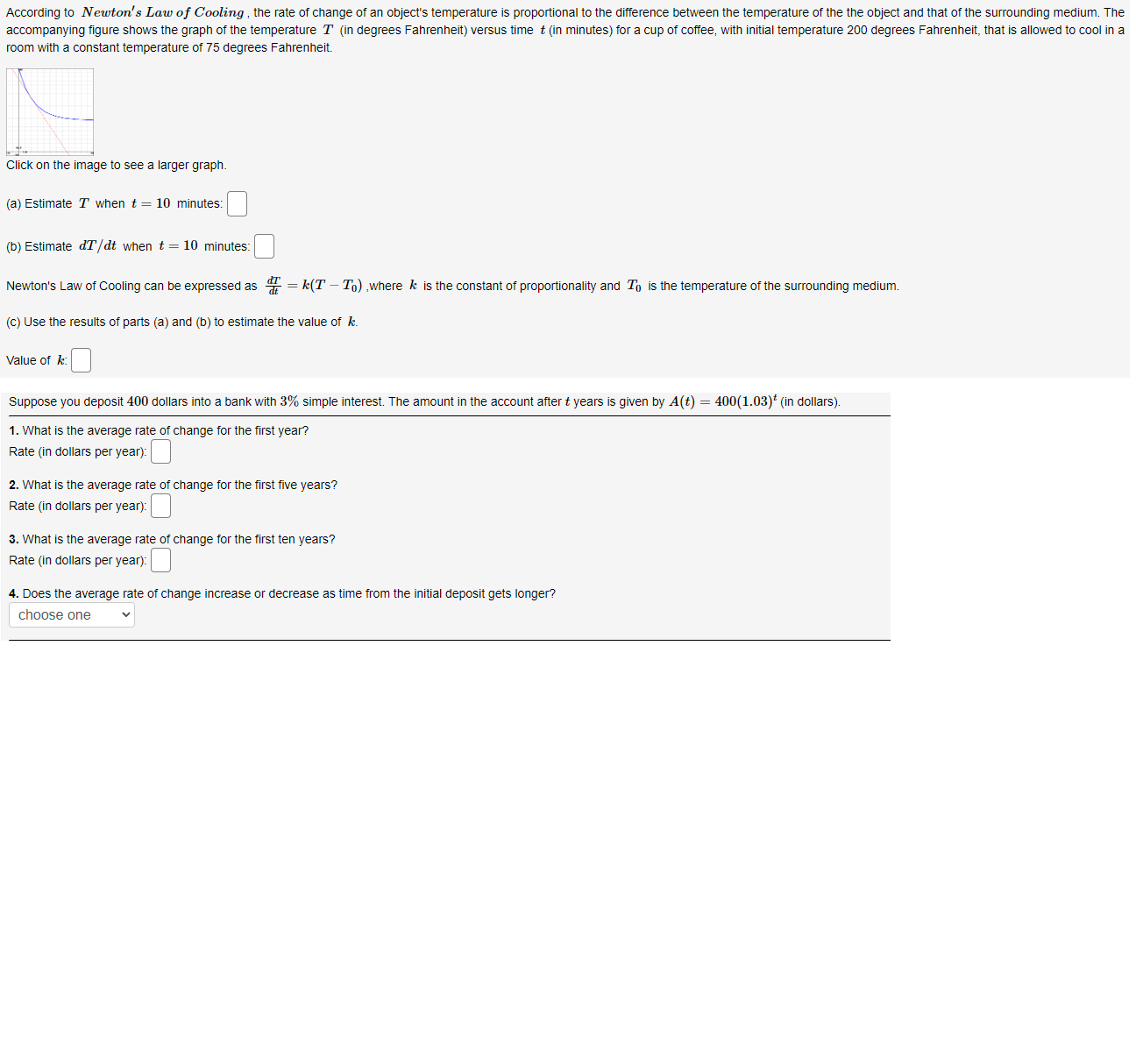 Solved room with a constant temperature of 75 degrees | Chegg.com