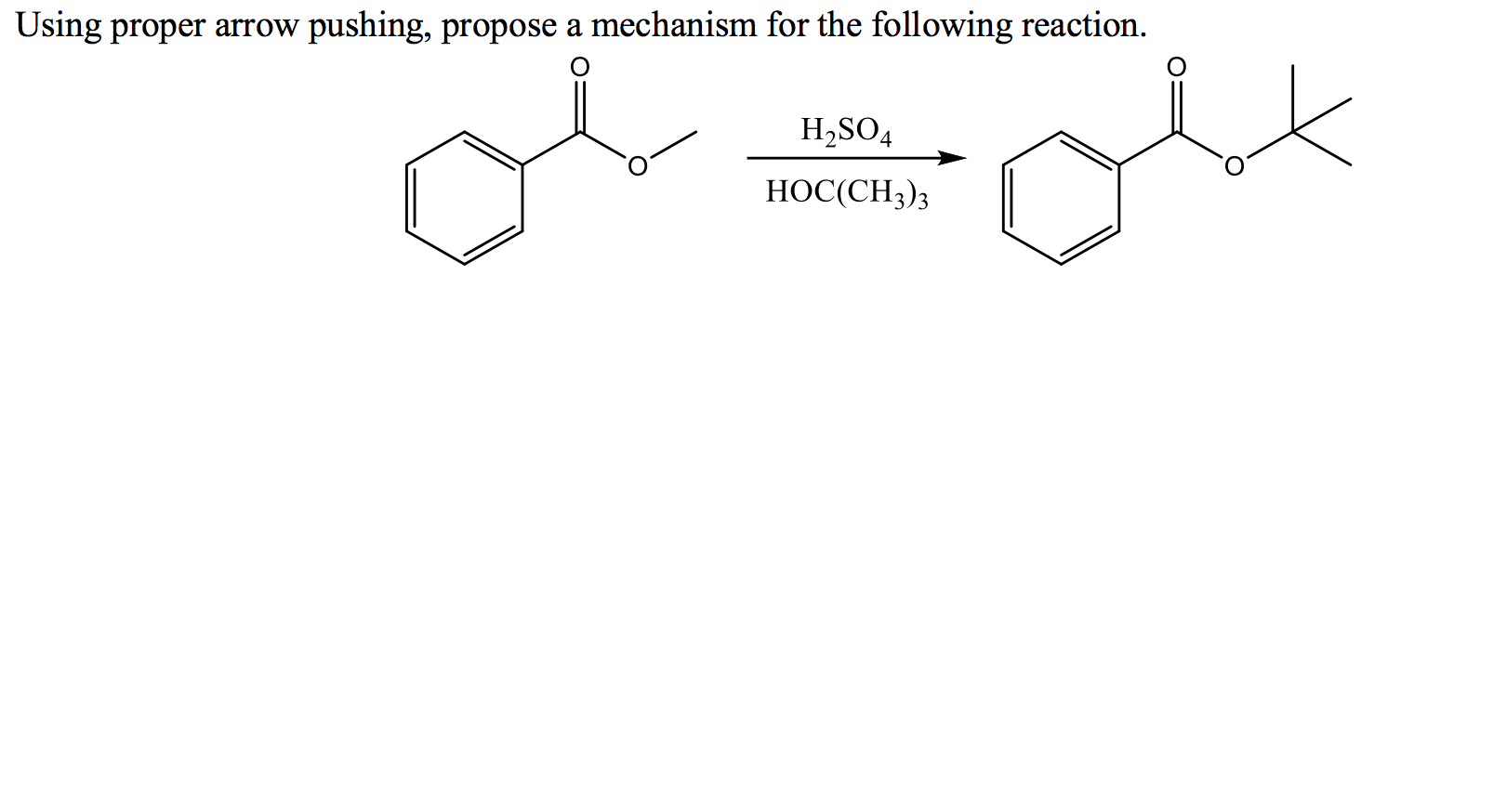 Solved Using proper arrow pushing, propose a mechanism for | Chegg.com
