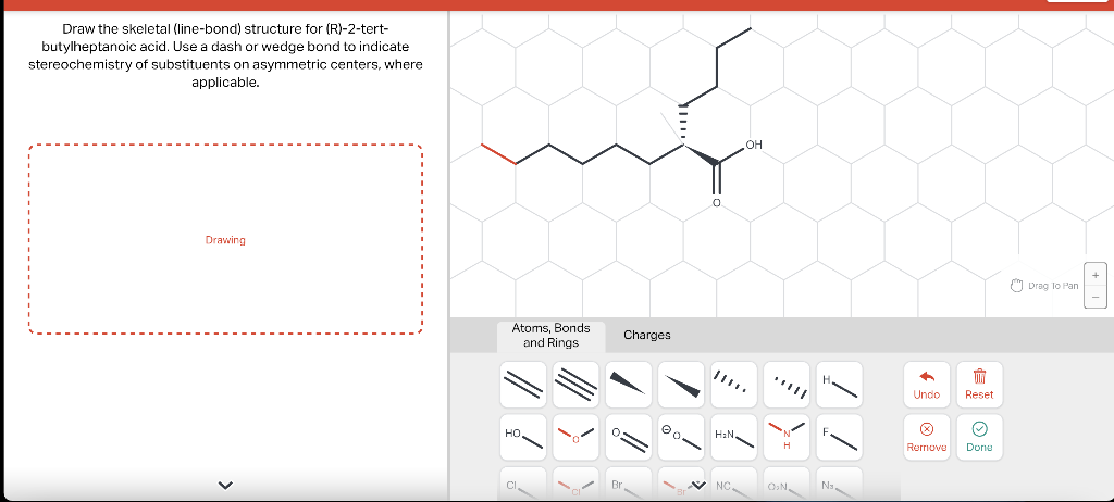 Solved Draw the skeletal (line-bond) structure for | Chegg.com