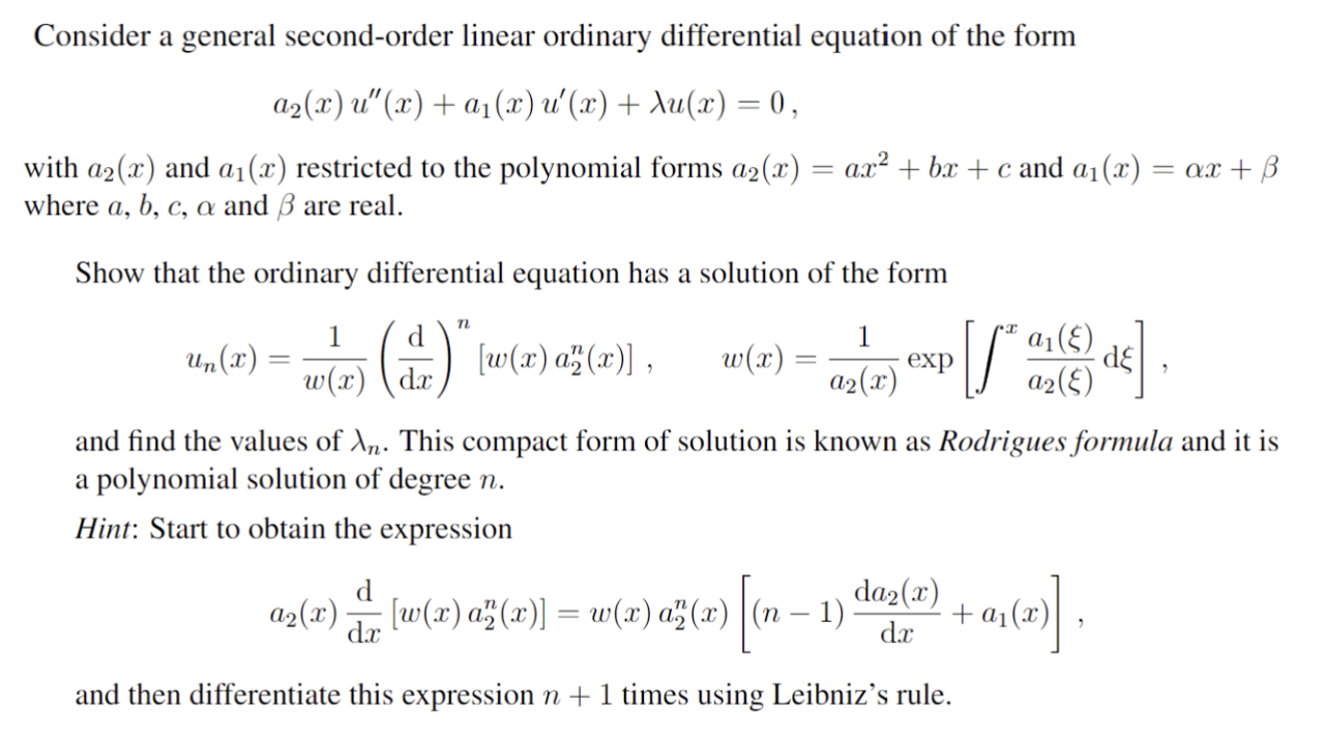 Solved Have already obtained the last expression in the | Chegg.com