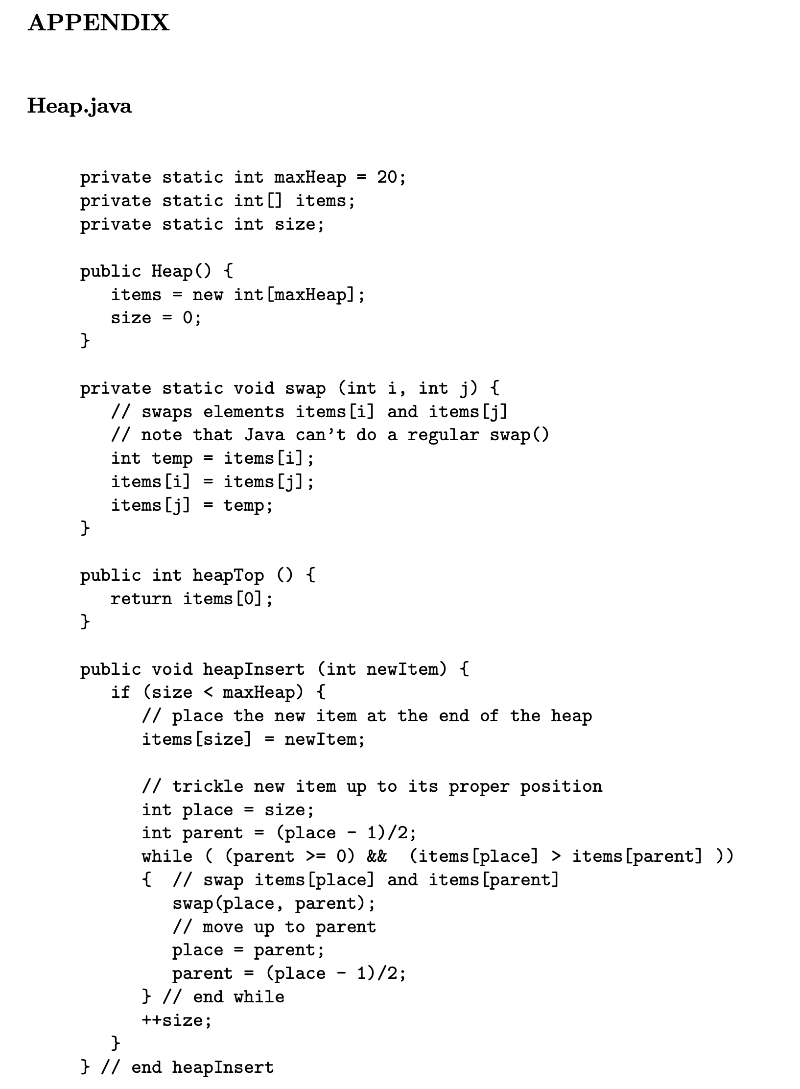 Solved For this question, assume the definition of Java | Chegg.com