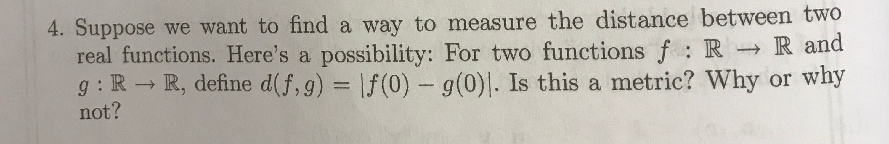 Solved Example 2.1.5 Let (X, d) be any metric space. Let S | Chegg.com