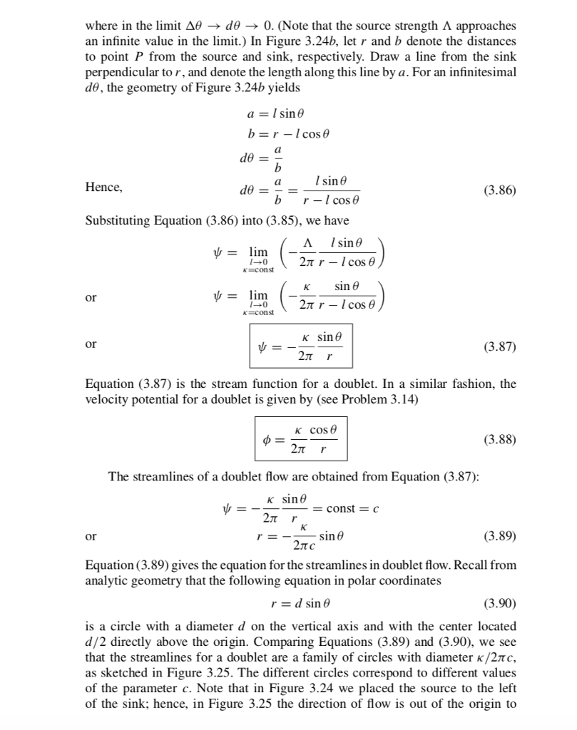 Solved Problem 2 (10) (1) Write the velocity potential and | Chegg.com