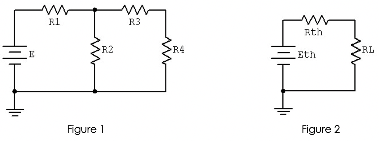 Solved R1 R3 w Rth M R2 R4 RL E Eth Figure 1 Figure 2 Data | Chegg.com
