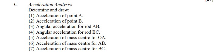 Aim: To conduct a full kinematic analysis and | Chegg.com