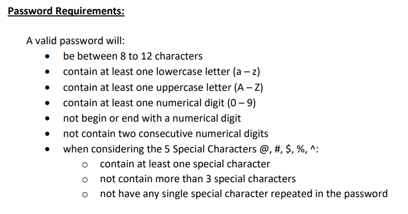 Solved Project Description Write a Java program that will | Chegg.com