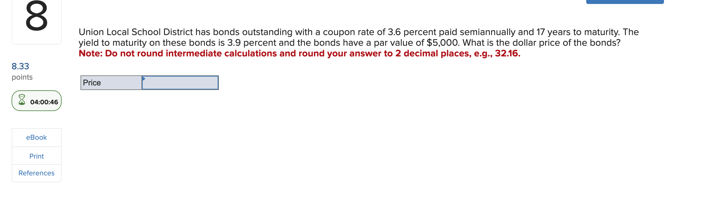 Solved Union Local School District has bonds outstanding | Chegg.com