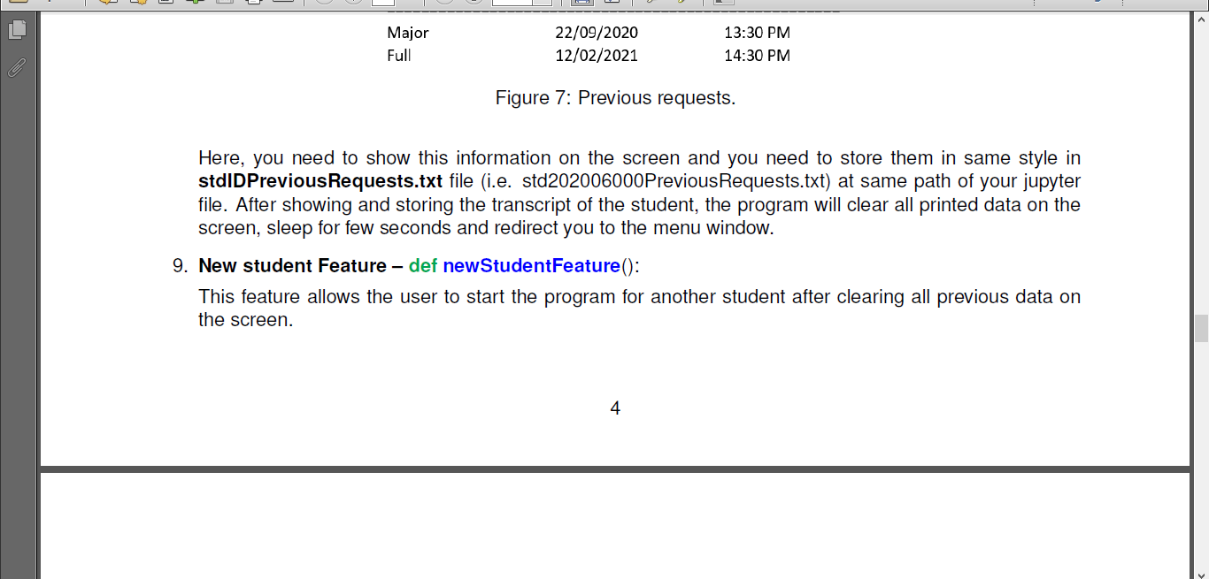 Develop a menu driven complete program that can | Chegg.com