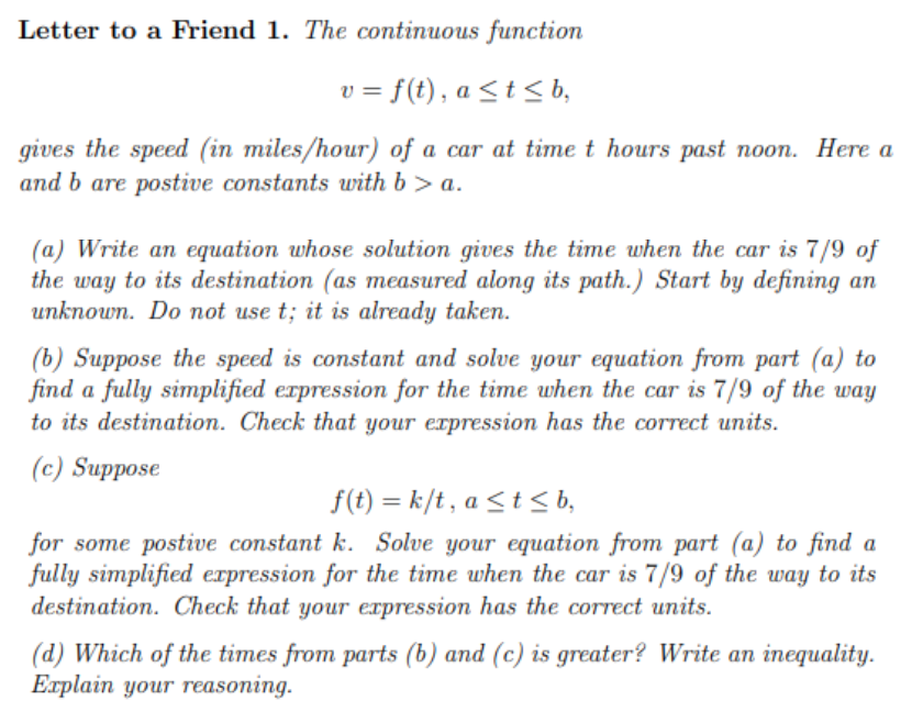 Solved Do Not Use Indefinite Integrals When Computing An 0740