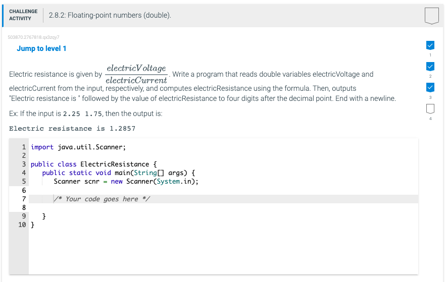 Solved Jump to level 1 Electric resistance is given by | Chegg.com