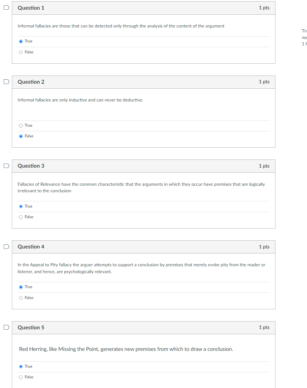 Informal fallacies are those that can be detected | Chegg.com
