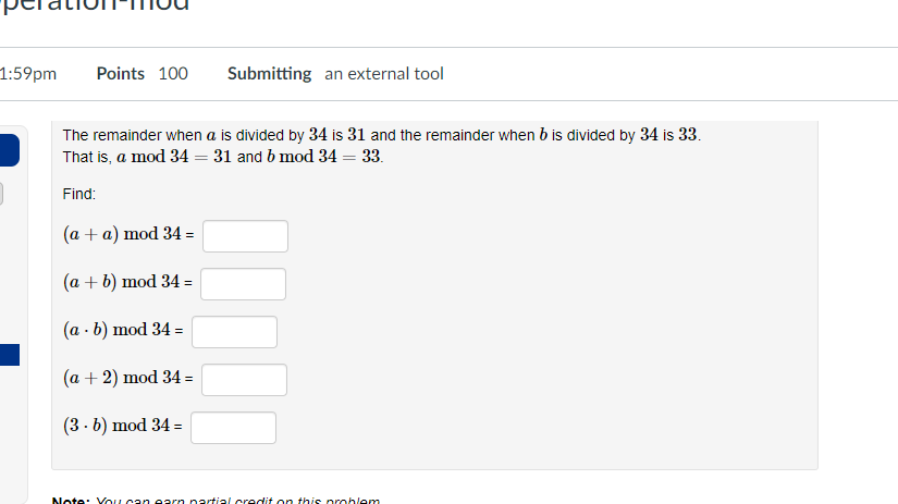Solved The remainder when a is divided by 8 is 0 and the | Chegg.com