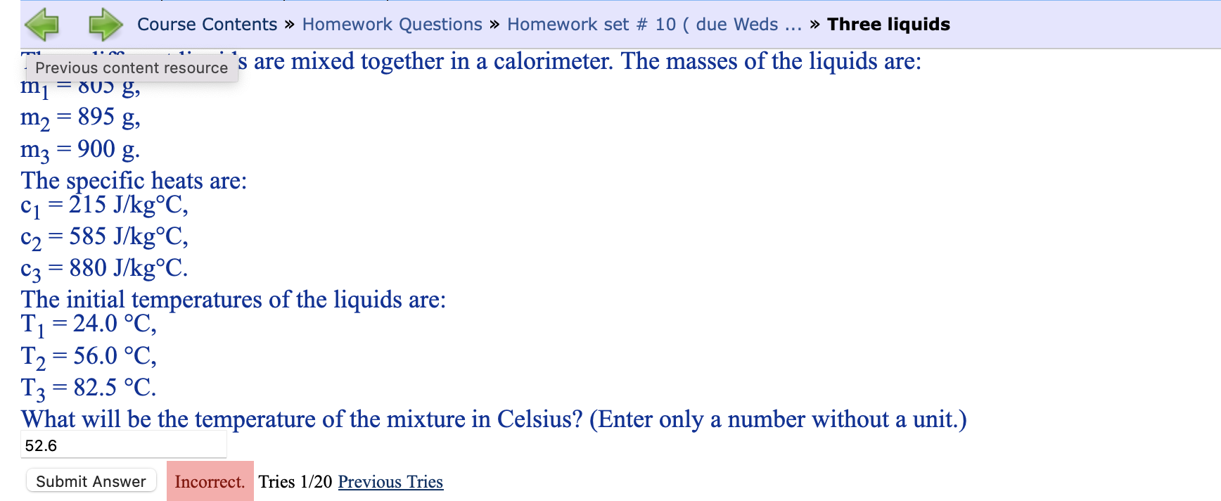 Solved Course Contents ≫ Homework Questions ... ≫ Homework | Chegg.com
