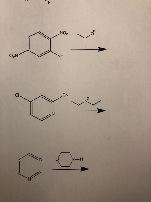 Solved NO2 O2N Cl CN N-H | Chegg.com