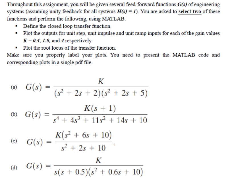 Solved Throughout this assignment, you will be given several | Chegg.com