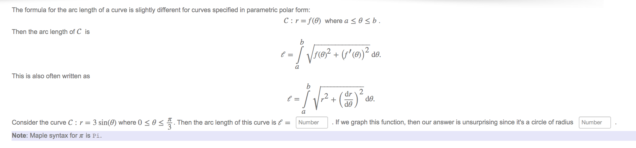 Solved Recall that if C is a curve in the plane expressed in | Chegg.com