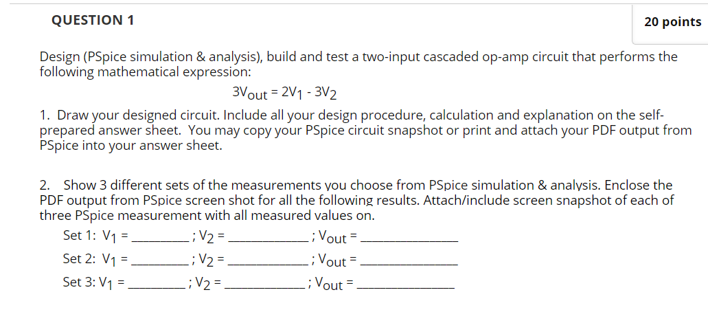 types of analysis in pspice