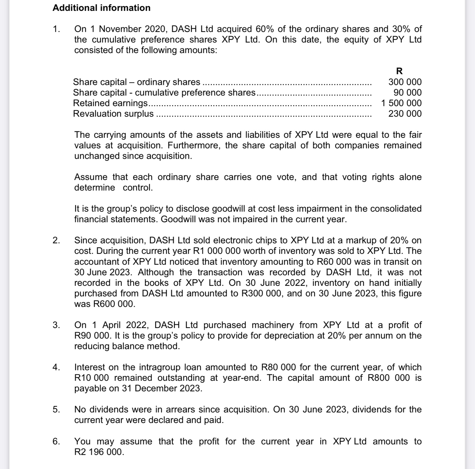 DASH Ltd manufactures electronic equipment. The board | Chegg.com