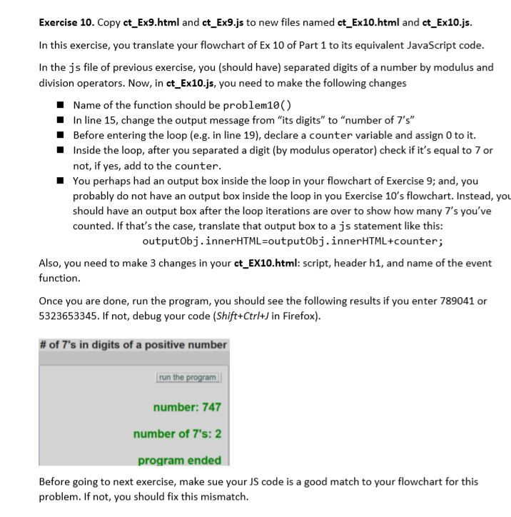 Solved Complete the Following Exercise: ct.html