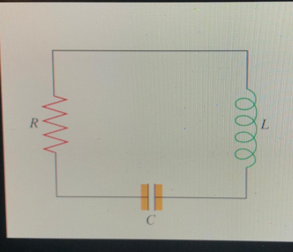 Solved What is the angular frequency of the circuit when | Chegg.com