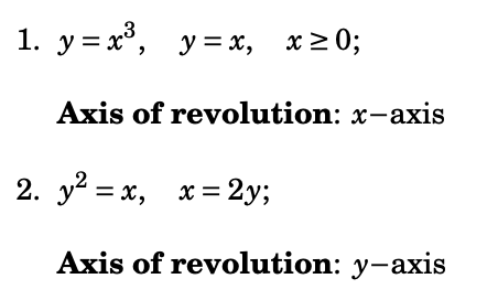 Solved Find the volume using the washer method of the solid | Chegg.com